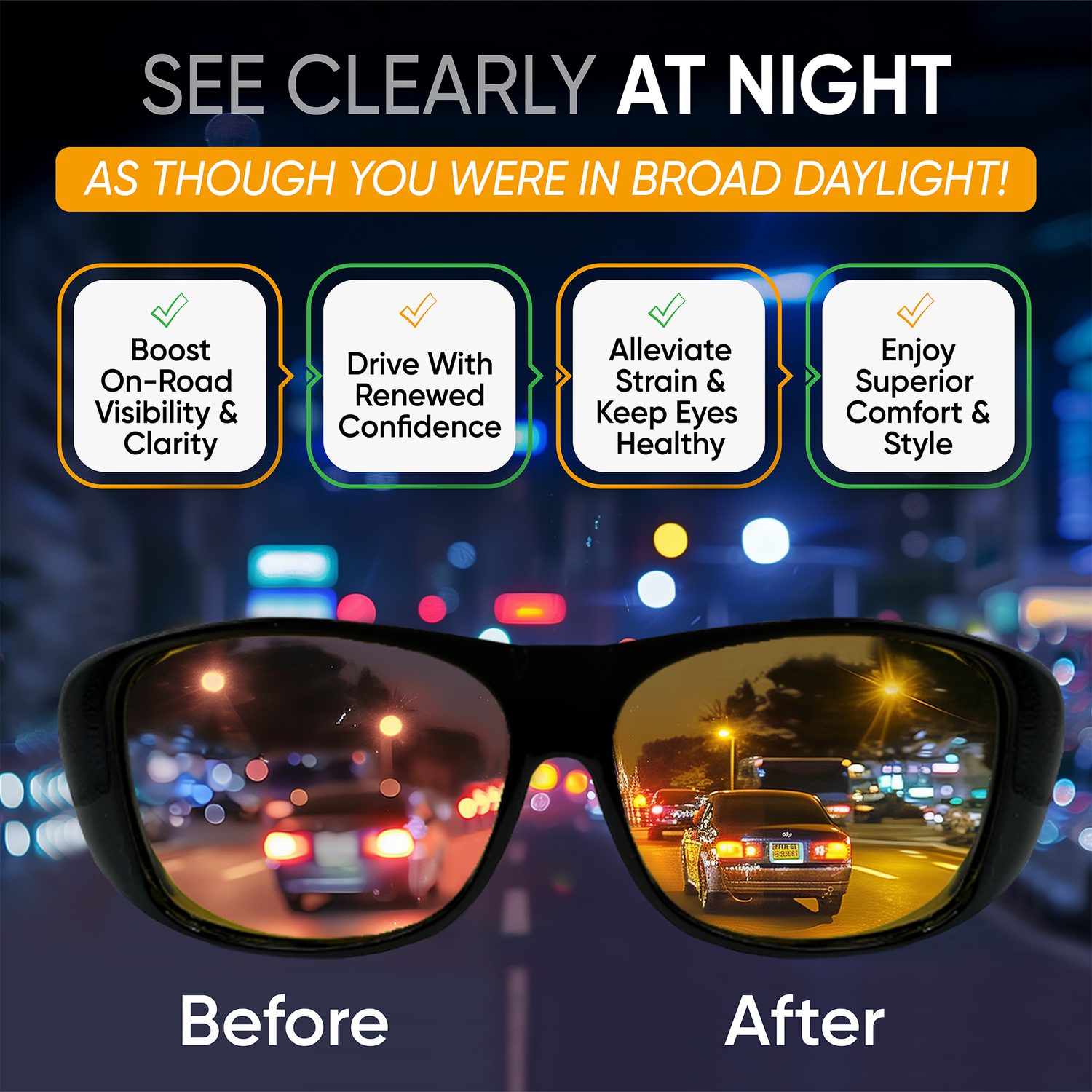 Night Vision Pro™ Glasses